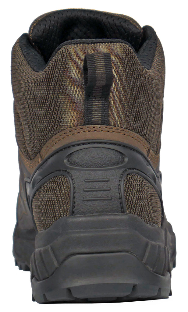 Hoss Men's Extra Wide Aluminum Safety Toe 50239 Eric Hi Brown – The ...